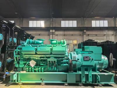 China QSK78 G8 2.5mw 3 Phase Diesel Power Generators 400V 2500kw 18 Cylinder for sale