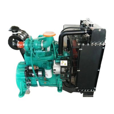 China 4 Cylinder Diesel Generator Set Euro II 4BTA3.9 DCEC for sale