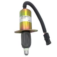 China Cummins 6CTA Diesel Engine Fuel Shutoff Solenoid 12V 3921978 for sale