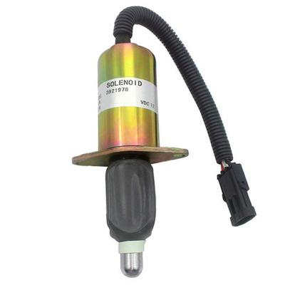 China Cummins 6CTA Diesel Engine Fuel Shutoff Solenoid 12V 3921978 for sale