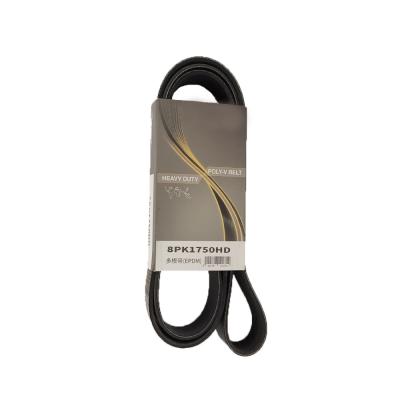 China Cummins Construction Machinery V Belt 8PK1750 Fan Belt For Hyundai Excavator for sale