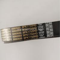 China Cummins Construction Machinery V Belt 8PK1750 Fan Belt For Hyundai Excavator for sale