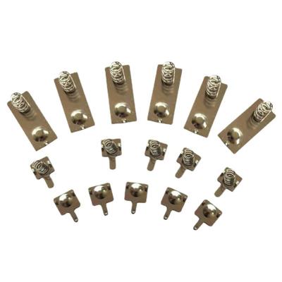 China No. 7 18650 Battery Metal Stamping Parts Spring Contact Sheet for sale
