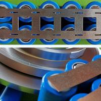 China Conductive Metal Stamping Parts 18650 Battery Terminal Components for sale