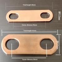 China Lithium Battery Copper Connection Piece Battery Stamping Parts for sale