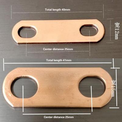 China Lithium Battery Copper Connection Piece Battery Stamping Parts for sale