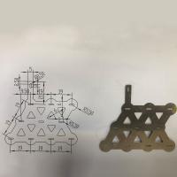 China Lithium Battery Connection Sheet Metal Stamping Parts Laser Cutting Conductive Sheet for sale