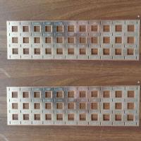 China Width 2-100mm Nickel Plated Copper Bus Bar Thickness 0.08-0.4t for sale