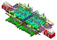 China Vehicle Plastic Injection Mold Employed Across Automotive Parts Manufacturing for sale