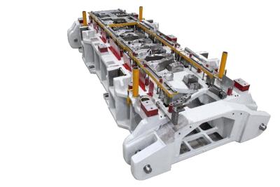 China Progressive Continuous Stamping Die Used in Automotive Metal Stamping Production for sale