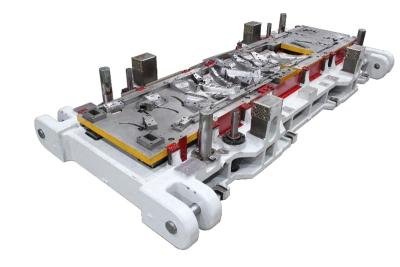 China Continuous Strip Stamping Mold Designed for Automotive Metal Stamping Component Production for sale