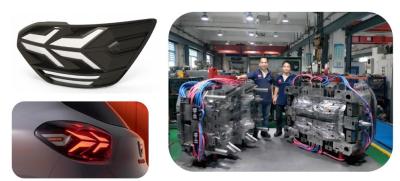 China Injection Mold For Automotive Lamp Cover for sale