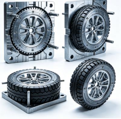 China Tire Manufacturing Mold Rubber Tire Manufacturing for Rubber Tire Mold meeting industry requirements for sale