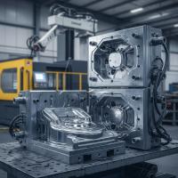 China Lawn Mower Housing Injection Mold for sale