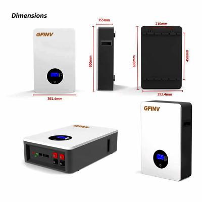 China ROHS Certified Solar Lifepo4 Battery 3kw 5kw 10kw For House Energy Storage for sale