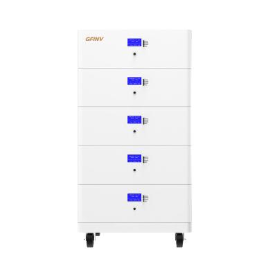 China Home Storage System 48V 51.2V Stackable Home Battery With Lifepo4 100Ah for sale