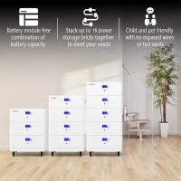 China Stackable Home Battery Lifepo4 100Ah for sale
