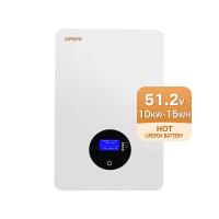 China Integrated Design 48V 100Ah Wall Mount Lifepo4 Battery Max Charge Current 100A for sale