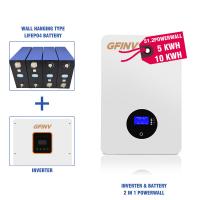 China Space Saving 5kwh 10kwh Solar Battery Wall Mount Lithium Battery For Home Storage for sale