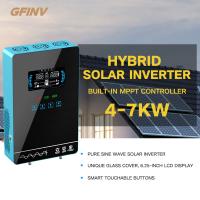 China 230V Pure Sine Wave Solar Inverter MPPT On Off Grid Solar Inverter 6500W for sale