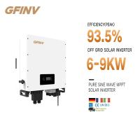 China IP65 8kw Solar Inverter 3 Phase Solar Hybrid Inverter With Dry Contact for sale