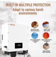 China 8kw -19.2kW Three Phase Hybrid Solar Inverters 50/60Hz Frequency for sale