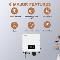 China 58V 110A Hybrid Solar Inverters 3kW-10kW For Home And Commercial Use for sale