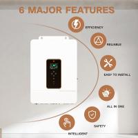 China AC220V/380V 8000W Home Solar System Inverter Dual Mppt Hybrid Inverter for sale