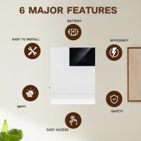 China 6000VA Off Grid Solar Inverters 48V With Max PV Charge Current 80A for sale