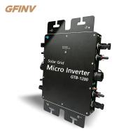 China 300W Up To 2800W Solar Micro Inverter MPPT Voltage Range 22V-48V for sale