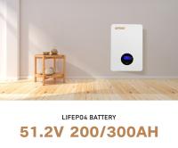 China 48Volt 100Ah 200Ah Wall Mount Lifepo4 Battery For Long Term Energy Storage for sale
