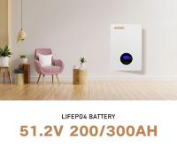 China 100A Wall Mounted Inverter Battery Lifepo4 Home Battery Parallel Support for sale