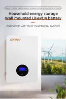 China 100A Wall Mounted Inverter Battery Lifepo4 Home Battery Parallel Support for sale