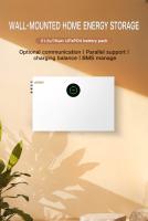 China 7kw Household Wall Mount Lifepo4 Battery Solar Energy Storage 200ah 51.2v 48v for sale