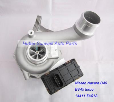 China Nissan Navara NP300 BV45 turbo 14411-5X01A, 14411-5X01B, 53039700210, 53039700182 for sale