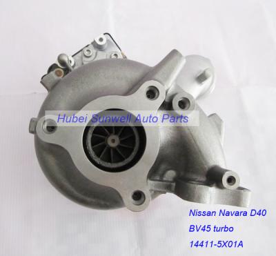 China BV45 turbo 14411-5X00A, 14411-5X01A, 14411-5X01B for Nissan Navara NP300 Murano Pathfinder for sale