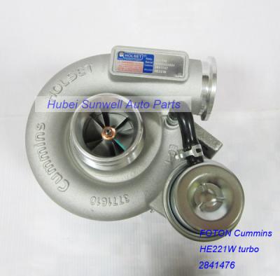 China Foton Cummins ISF3.8 engine turbo 2840684,2840685,3774186,3774187,Holset HE221W turbo 2841476,2841477 for sale