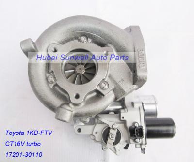 China Toyota Hilux turbo 17201-0L040, CT16V turbo 1KD engine turbocharger 17201-30110 / 17201-OL040 for sale