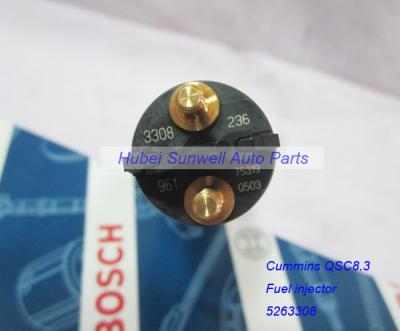 China Cummins QSC8.3 engine fuel injector 5263308, 4940170, 4939061, 3973060,3965721,Bosch injector 0445120236 for sale