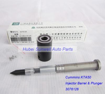 China Cummins K19 K38 K50 engine injector barrel 3053504, injector plunger 3076126,3076124,3053483 for sale
