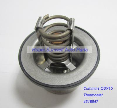 China Cummins QSX15, ISX15 engine thermostat 4318947,Cummins DFT180 thermostat 4318947 for sale