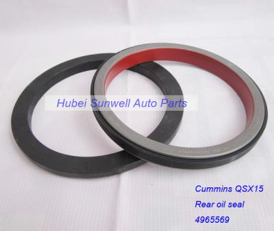 China Cummins QSX15 engine rear oil seal 4965569,3680095, QSX15 oil seal kit 4926527,4101422 for sale