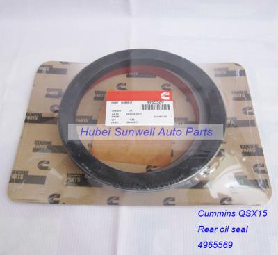 China Cummins QSX15 rear oil seal kit 4965569, 4926527,4101422, ISX15 engine oil seal 3680095 for sale