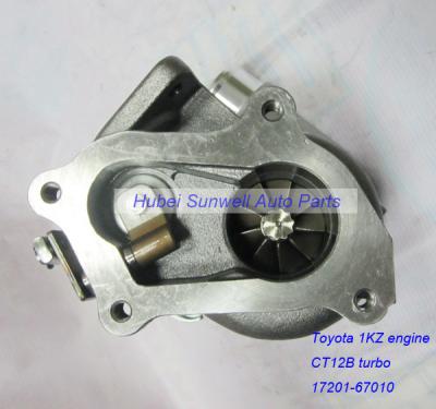 China Toyota 1KZ engine turbo 17201-67010, CT12B turbo for Toyota Land Cruiser 1KZ-T engine 17201-67040 for sale