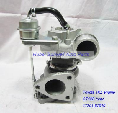 China Toyota 1KZ engine turbo 17201-67010, CT12B turbo for Toyota Land Cruiser 1KZ-T engine 17201-67040 for sale