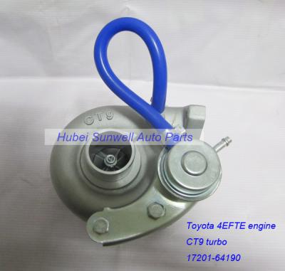 China Toyota CT9 turbo 17201-64190, Toyota 4EFTE engine turbo CT9 17201-55030 for sale