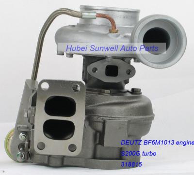 China S200G turbo 318815, 318754, Deutz BF6M1013 engine turbo 04259318KZ for sale