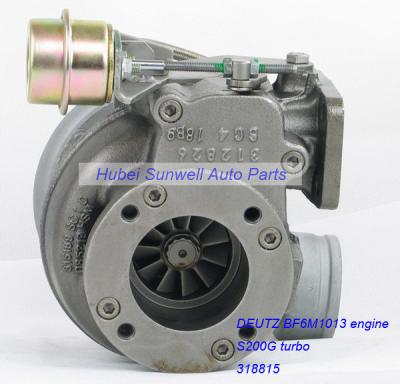 China S200G turbo 318815, 318754, Deutz BF6M1013 engine turbo 04259318KZ for sale
