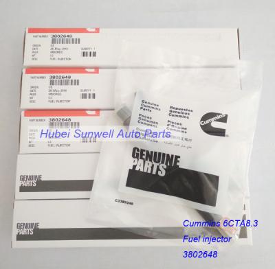 China Cummins 6CTA8.3 engine injector 3802648, 3926787 for sale