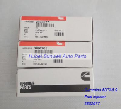 China Cummins 6BTA5.9 engine injector 3802677, 3929490, Cummins injector kit 3802677 for sale